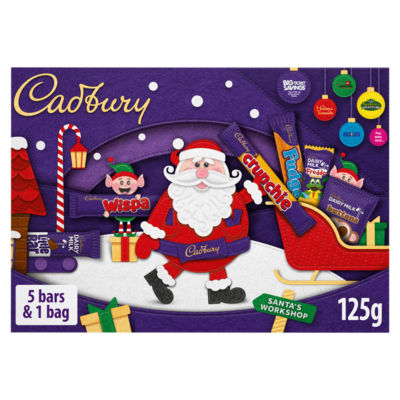 Cadbury Chocolate Christmas Selection Box 125g - ASDA Groceries