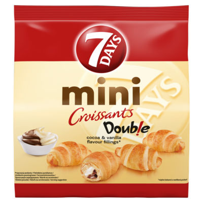 7 Days Mini Cocoa Vanilla Croissant 185g - ASDA Groceries
