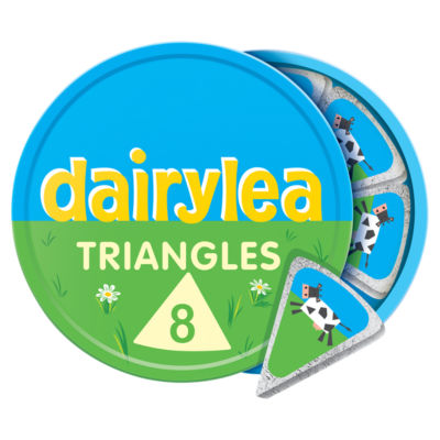 Dairylea Soft Cheese Triangles 8 Pack 125g - ASDA Groceries