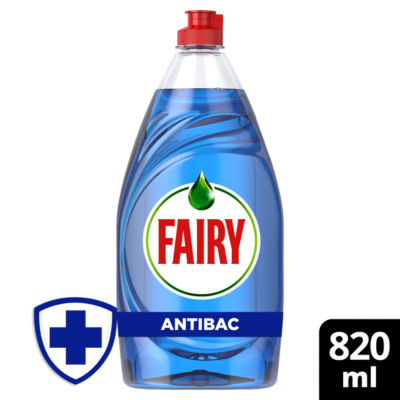 Fairy Antibacterial Washing Up Liquid Eucalyptus 820ml - ASDA Groceries