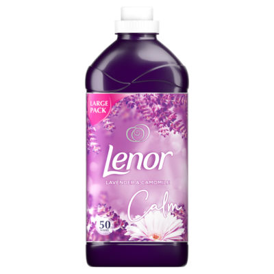 Lenor Fabric Conditioner Lavender & Camomile 1.75L, 50 Washes - ASDA ...
