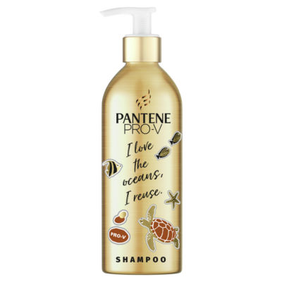 Pantene Repair & Protect Shampoo Reusable Bottle For Damaged Hair 430ml ...