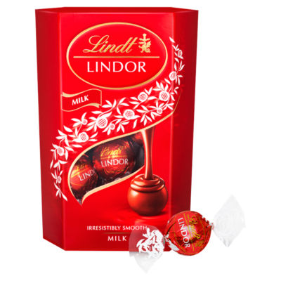 Lindt Lindor Milk Chocolate Truffles Box 200g - ASDA Groceries