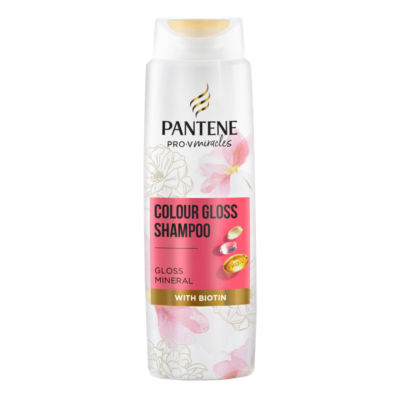 Pantene Colour Gloss with Biotin Shampoo, 400ml. For Coloured Hair ...