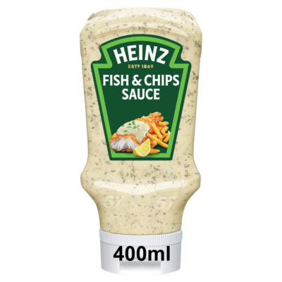 Heinz Fish & Chips Sauce (Tartare Style) 400ml - ASDA Groceries