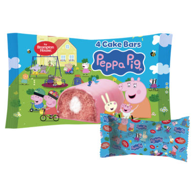 Peppa Pig Peppa Pig Cake Bars 4 x 50g (200g) - ASDA Groceries