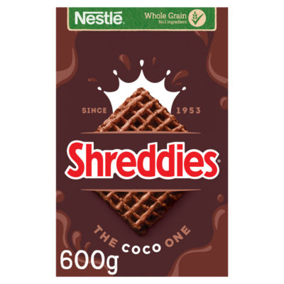Nestlé Shreddies Coco Chocolate Breakfast Cereal 600g - ASDA Groceries