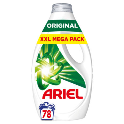 Ariel Washing Liquid, 72 Washes, Original - ASDA Groceries