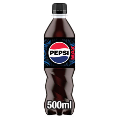 Pepsi Max No Sugar Cola Bottle 500ml - ASDA Groceries