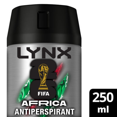 Lynx Limited Edition FIFA Africa XL Anti-Perspirant Aerosol 250 ml ...