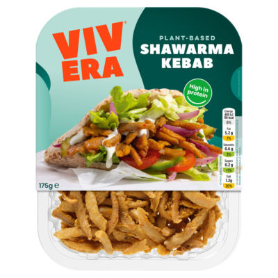 Vivera Plant-Based Shawarma Kebab 175g - ASDA Groceries
