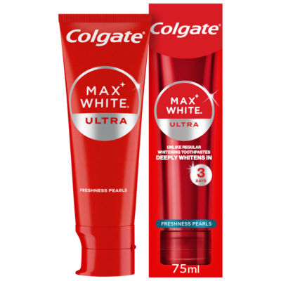 Colgate Max White Ultra Freshness Pearls Teeth Whitening Toothpaste ...