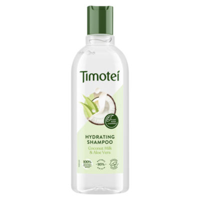 Timotei Hydrating Shampoo Coconut Milk & Aloe Vera 300ml - ASDA Groceries