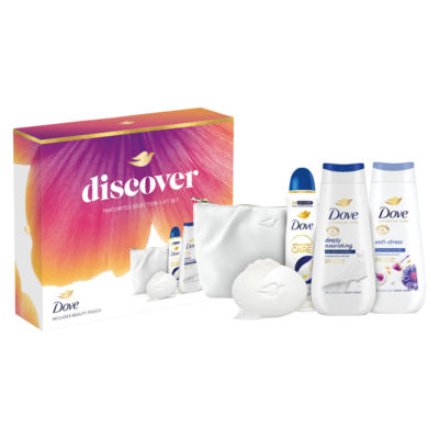 Dove Gift Set Discover Favourites Selection 4 piece - ASDA Groceries
