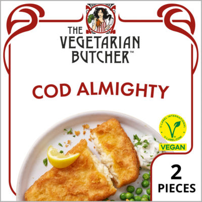 The Vegetarian Butcher Battered Fish Fillet Alternative Cod Almighty ...