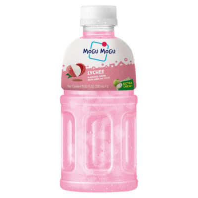 Mogu Mogu Lychee Flavored Drink with Nata de Coco 320ml - ASDA Groceries