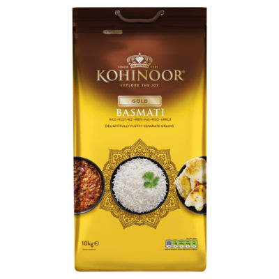 Kohinoor Gold Basmati Rice 10kg - ASDA Groceries