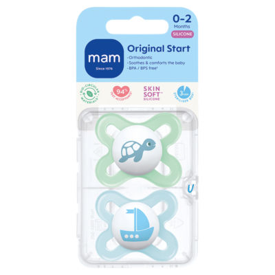 MAM Original Start Silicone 0-2 Months - ASDA Groceries