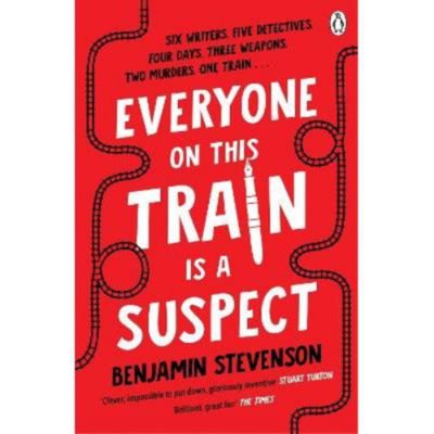 Paperback Everyone On This Train Is A Suspect - Benjamin Stevenson ...