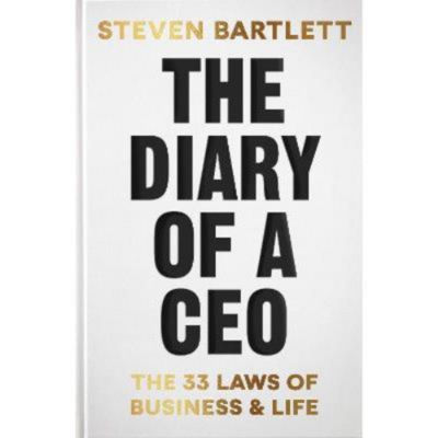 Hardback Diary of a CEO - Steven Bartlett - ASDA Groceries