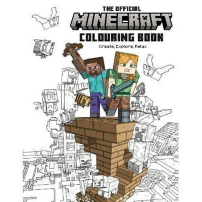 Official Minecraft Colouring Book - Titan Books - ASDA Groceries