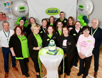 Asda marks 20th year anniversary in Northern Ireland by dropping the ...