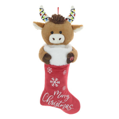 Animated Singing Cow Stocking - ASDA Groceries