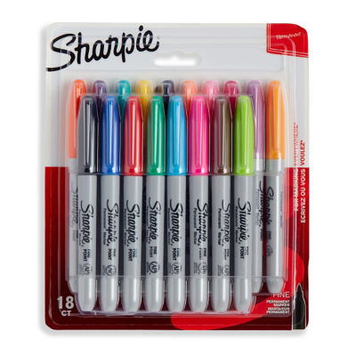 Sharpie Assorted Colour Permanent Marker Pens - ASDA Groceries
