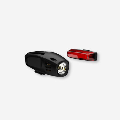 Decathlon Powerful front and rear USB LED bike light set - ASDA Groceries
