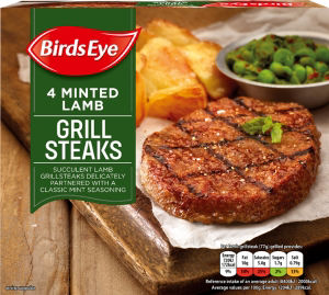 Birds Eye 4 Minted Lamb Grill Steaks 300g - ASDA Groceries