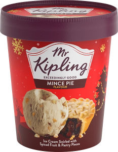 Mr Kipling Ice Cream Tub Mince Pie Flavour 475ml - ASDA Groceries