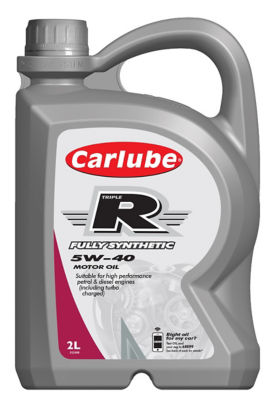 Carlube Triple R 5w40 Fully Synthetic Oil 2L - ASDA Groceries