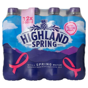 Highland Spring Still Spring Water 12 x 500ml - ASDA Groceries