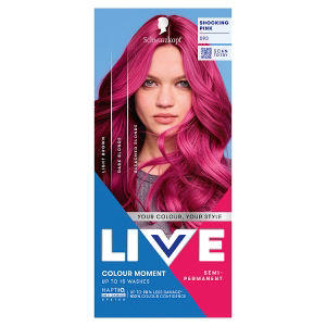 Schwarzkopf LIVE Colour Moment 093 Shocking Pink Semi-Permanent Hair ...