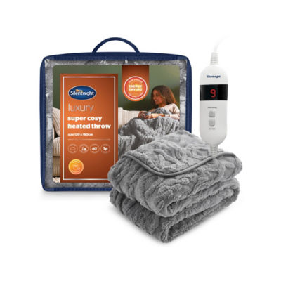 Silentnight Luxury Super Cosy Heated Throw - ASDA Groceries