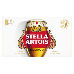 Stella Artois Premium Lager Beer Cans 12x440ml - ASDA Groceries