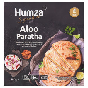 Humza Signature Aloo Paratha 400g - ASDA Groceries