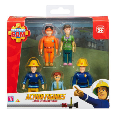 Fireman Sam Action Figures 5 Pack - ASDA Groceries