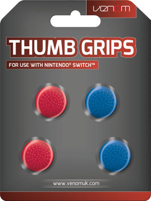 Venom Red/Blue Thumb Grips For Nintendo Switch - ASDA Groceries