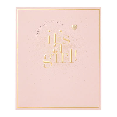 George Home Girl Birth Congratulations Card - ASDA Groceries