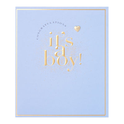 George Home Boy Birth Congratulations Card - ASDA Groceries
