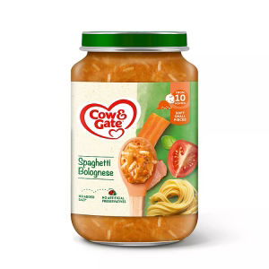 Cow & Gate Spaghetti Bolognese Baby Food Meal Jar, 10+ Months, 200g ...
