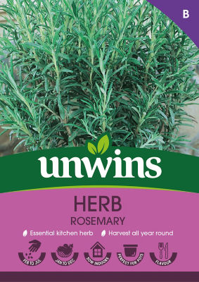 Unwins Rosemary Herb Seeds - ASDA Groceries