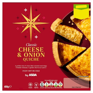 ASDA Cheese & Onion Quiche 400g - ASDA Groceries