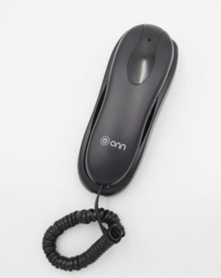 ONN Slimline Corded Telephone - Black - ASDA Groceries