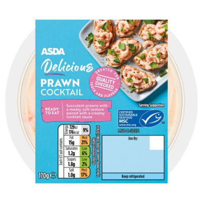 ASDA Delicious Prawn Cocktail 170g - ASDA Groceries
