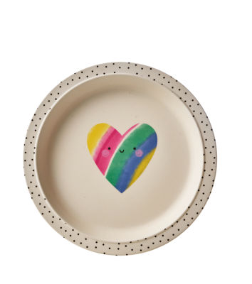 George Home Kids Rainbow Bamboo Plate - ASDA Groceries