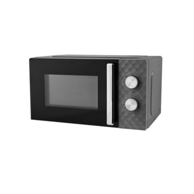 George Home Grey 17L Diamond Texture Manual Microwave Oven - ASDA Groceries
