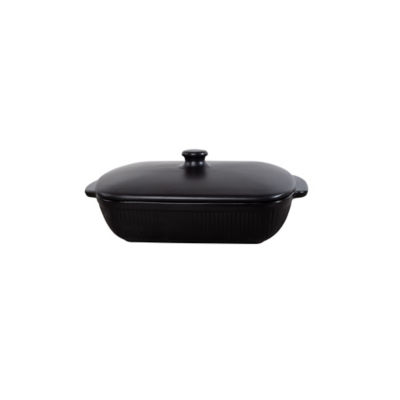 George Home Black Barbican Round Casserole Dish - ASDA Groceries