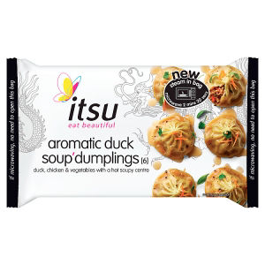 Itsu aromatic duck soup dumplings 168g - ASDA Groceries